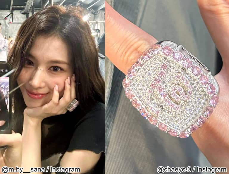 まるでチャンピオンシップ・リング！ TWICE、存在感抜群の“友情リング”がかっこよすぎる！ 愛らしいメンバーらしくない（？）超ゴージャスな ...